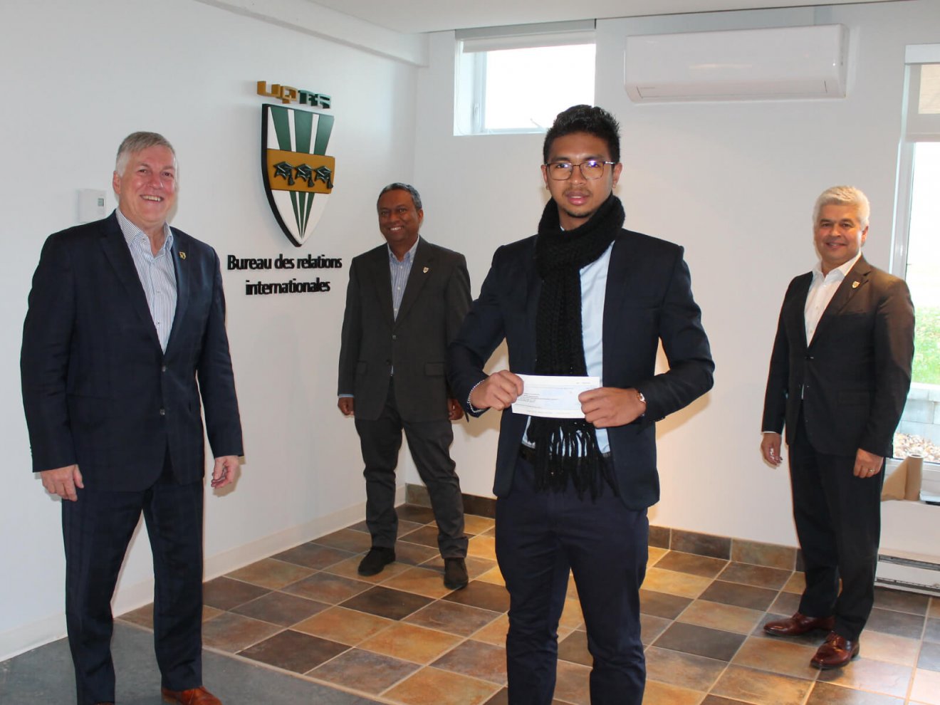 Arrivée du premier boursier malgache de la Fondation de l’UQTR • Néo UQTR