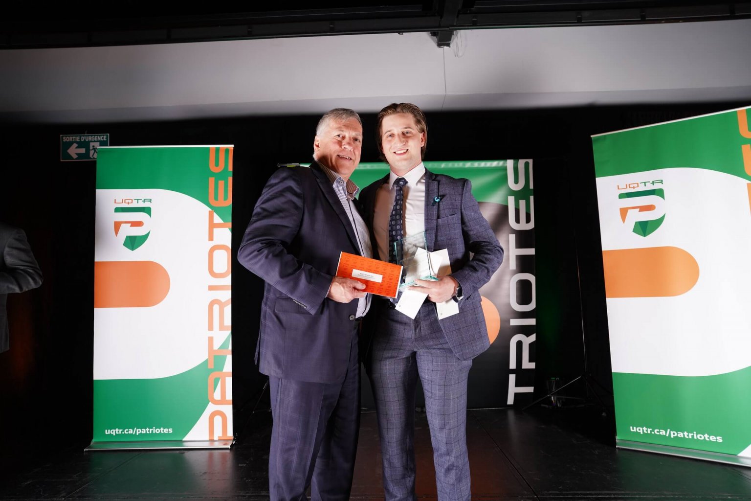 Shanie Soulières et Simon Lafrance nommés athlètes de l’année! • Néo UQTR