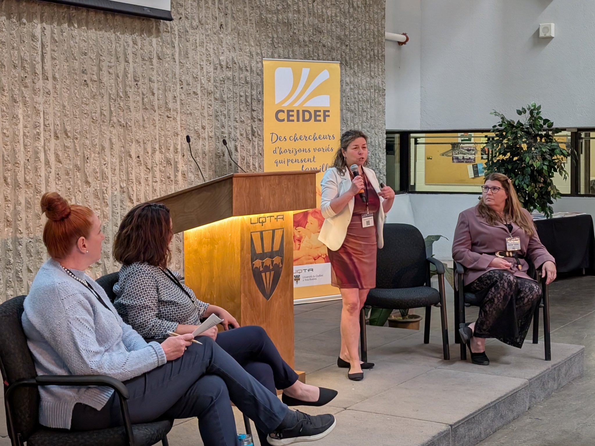 Une première Journée scientifique pour le CEIDEF • Néo UQTR
